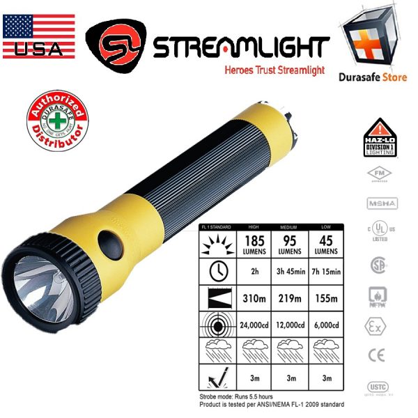 Streamlight Classic LED, Rechargeable Flashlight (Copy) - Durasafe Shop