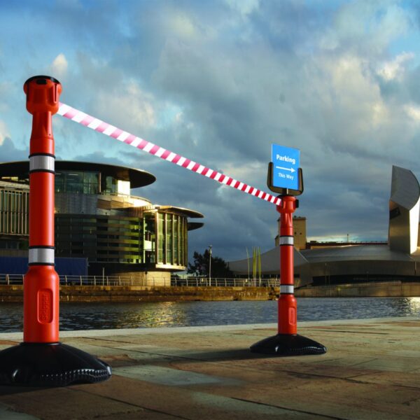 SKIPPER Post & Base System, UK Barricade - Durasafe Shop