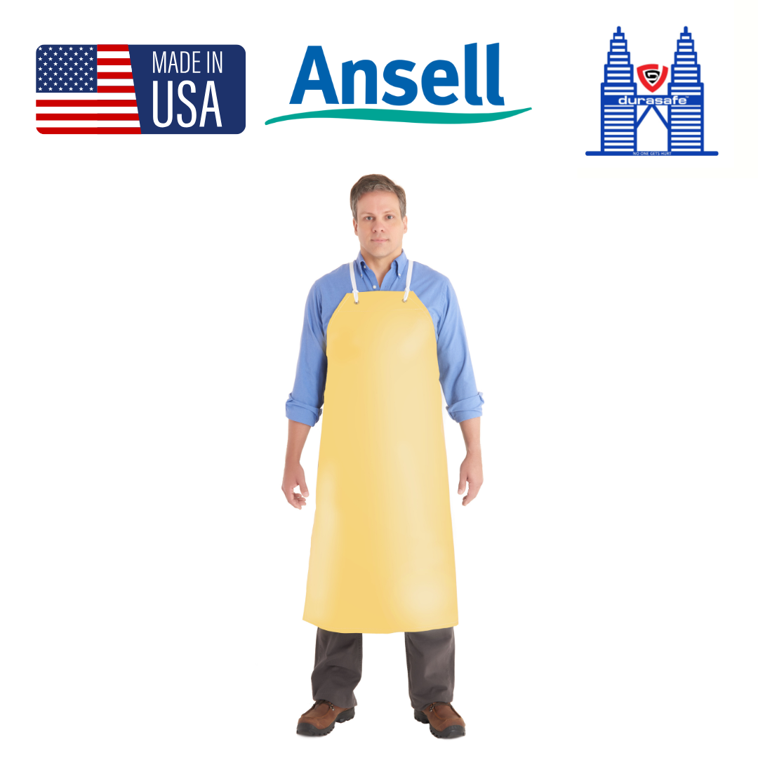 ANSELL 56-510 AlphaTec Hycar Nitrile/Polycotton Chemical Heavy Duty ...
