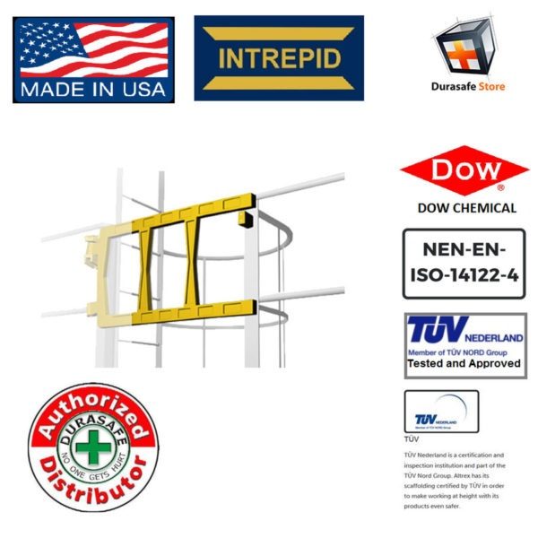 INTREPID (USA) UDG32 Universal Double Bar PU Self-Closing Safety Gates ...