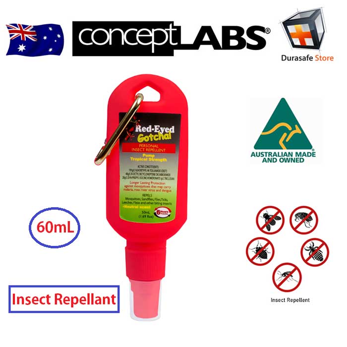 CONCEPT LABS REGCL50 - Red-Eyed Gotcha Insect Repellent 50ml Clip-On ...