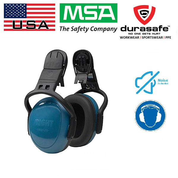 MSA 10087429 Ear Cup Kit Left/RIGHT, MEDIUM, Blue (DBA 25) - Durasafe Shop