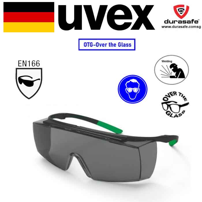 UVEX 9169543 Super F OTG Welding safety spectacles - Durasafe Shop