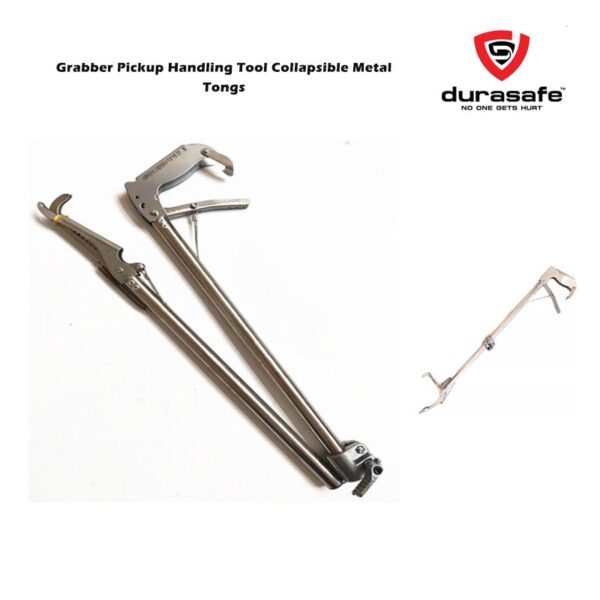 Grabber Pickup Handling Tool Collapsible Metal Tongs - Durasafe Shop