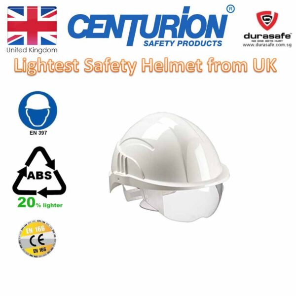 CENTURION S10PLUSEWR Vision Plus Non vented ratchet- White - Durasafe Shop