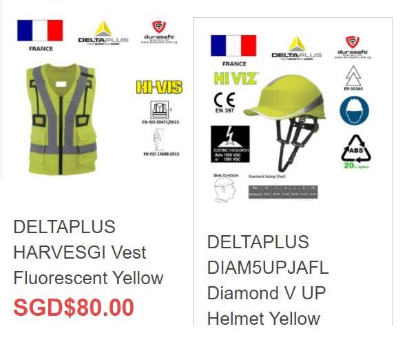 DELTAPLUS HAR12GT 2pts Full Body Harness - Durasafe Shop