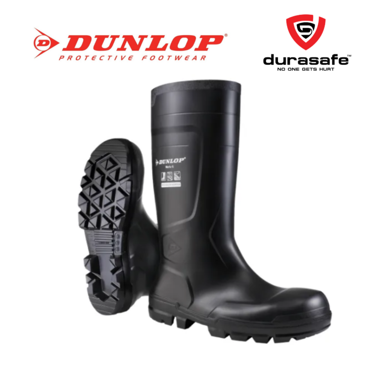 DUNLOP NB2HD01 Work-IT Safety PVC Boot S5 Black Size 37 – 47 - Durasafe ...