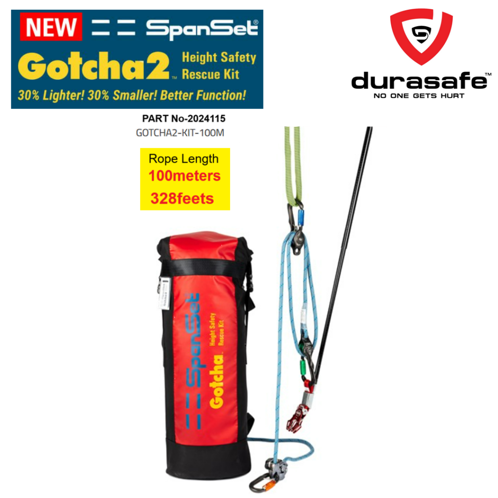 SPANSET 2024115 Gotcha2 Original Remote Rescue Kit Ultra Lightweight ...